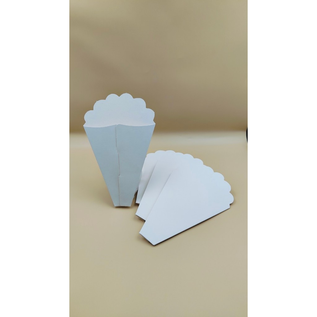 White Crepe Envelope Size 12 Inches food Grade 1 000 Pieces Molded (100 ...