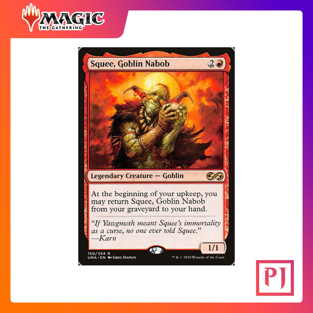 [MTG] Squee Goblin Nabob [UMA] [RED] [RARE] [NORMAL] [ENG] (Magic Card/Magic the Gathering ...