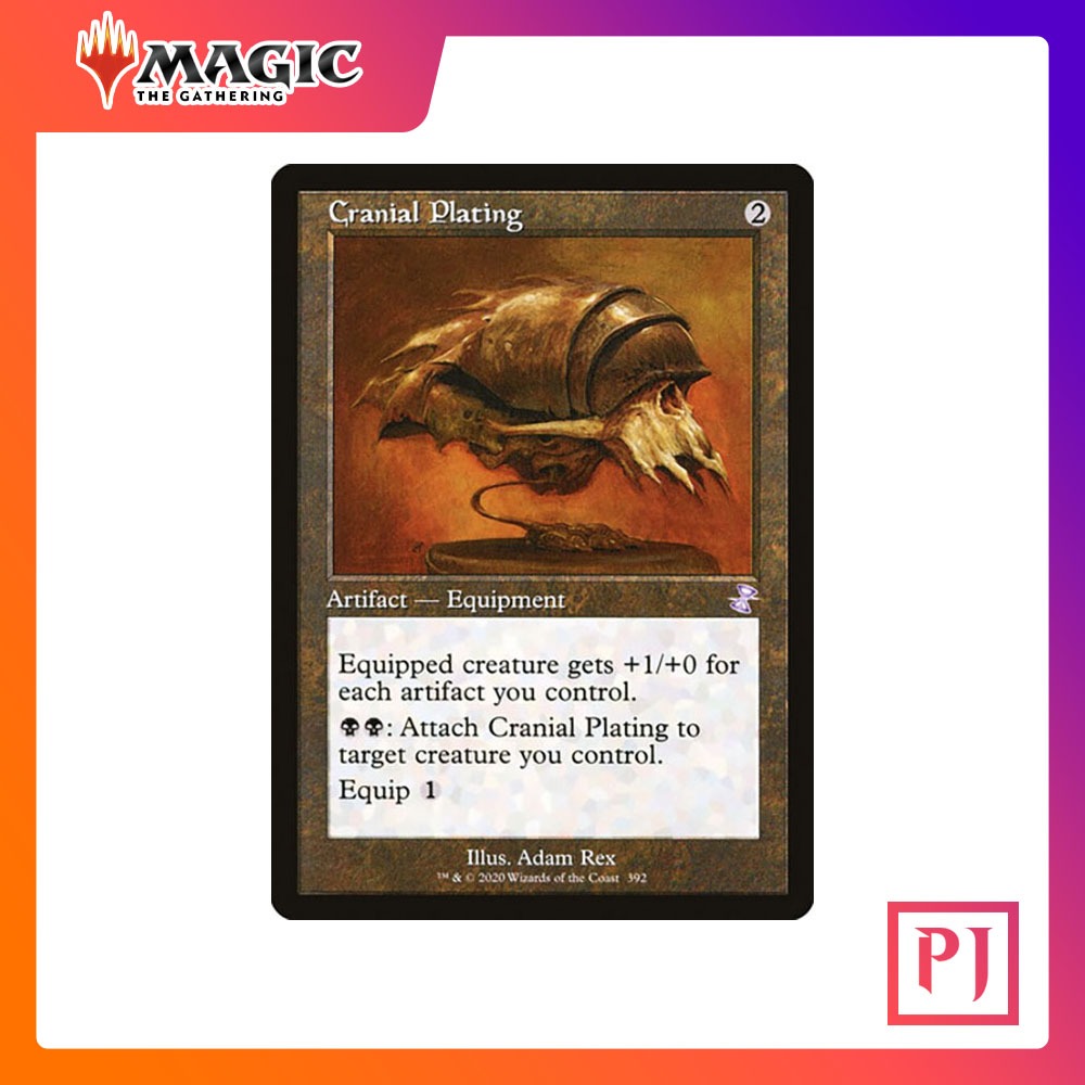 [MTG] Cranial Plating (Retro Frame) [TSR] [ARTIFACT] [SPECIAL] [NORMAL ...