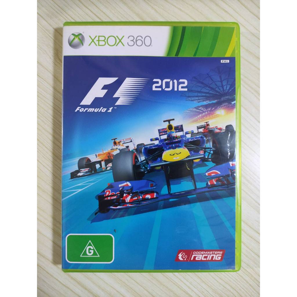 (2nd Hand) Xbox 360 - F1 2012 F (PAL)*Play X360 All Zones | Shopee Malaysia