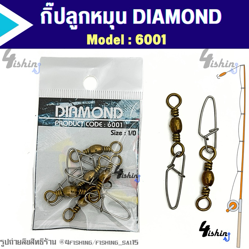 Fishing Reels Gift Clip DIAMOND Spin 6001 (Packed) | Shopee Malaysia