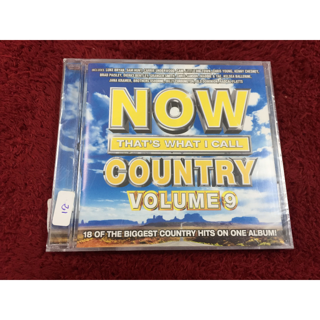 Universal Music Cd Various – Now That's What I Call Country Volume 9 31 ...