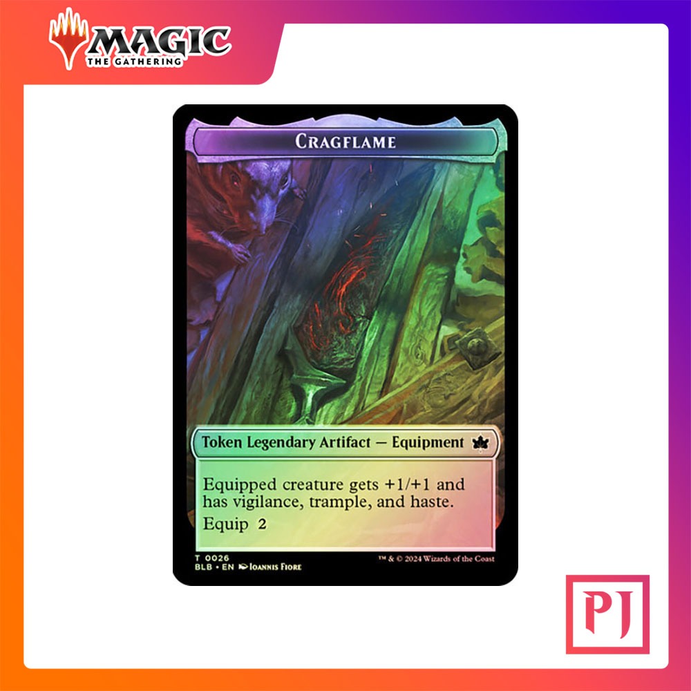 [MTG] Cragflame TOKEN // Starscape Cleric [BLB] [TOKEN] [COMMON] [FOIL ...