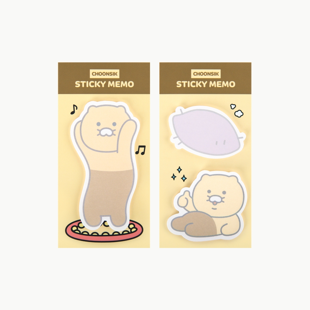 KAKAO Sticky Memo Choonsik Long Sweet Potato Post-It | Shopee Malaysia