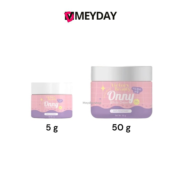 Onyx white cream Mae Pat Napa Onny Armpit Comes In 2 Sizes 5 G/50 G ...