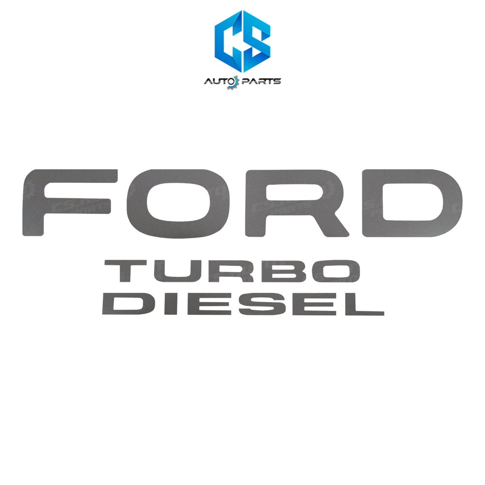FORD TURBO DIESEL Sticker-RANGER (Stick On The Tailgate Cover) | Shopee ...