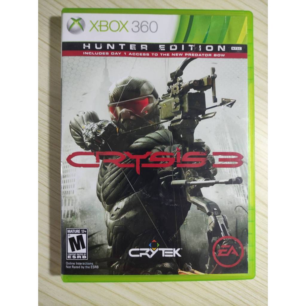 (2nd Hand) Xbox 360 - Crysis 3 (ntsc) * Secondary X360 Zone USA & Xbox ...