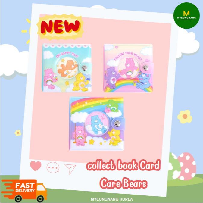 Daiso Care Bears Card Collection book | Shopee Malaysia