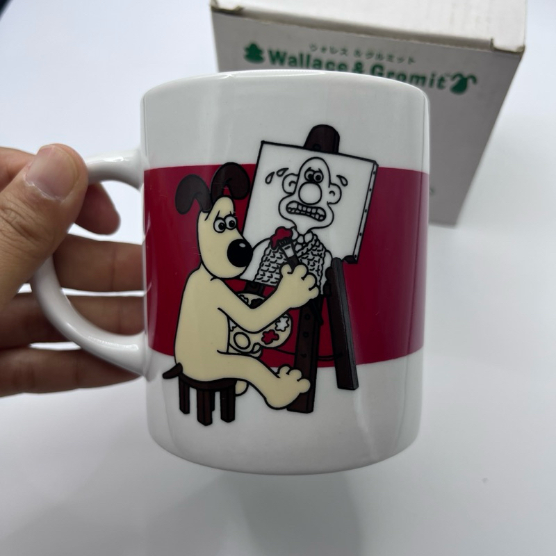 Rare Wallace and Gromit Glass Genuine Japanese License | Shopee Malaysia