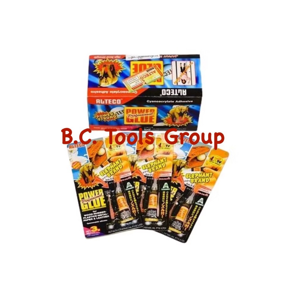 Elephant Black Glue ALTECO (12 Tubes Per Box) Good Quality Brand ...