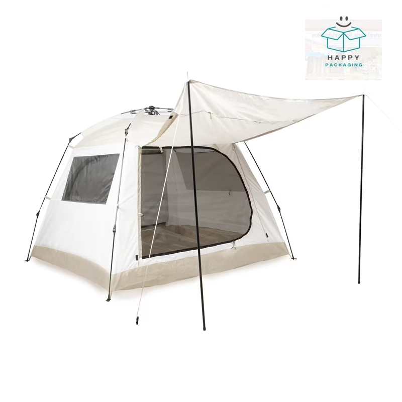 Decathlon Multi-Purpose Tent With Ejection For 4 Persons Base Pro Easy Fresh (Beige) | Shopee ...