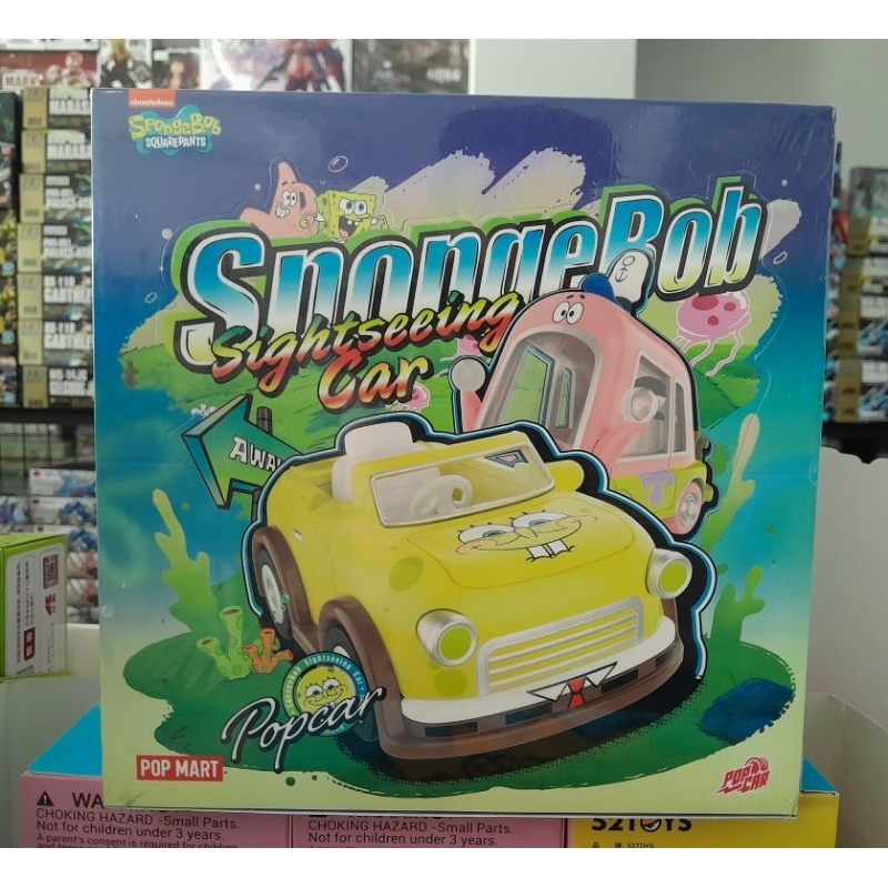 Random Box Pop Mart SpongeBob Sightseeing Car New Product Unwrapped ...