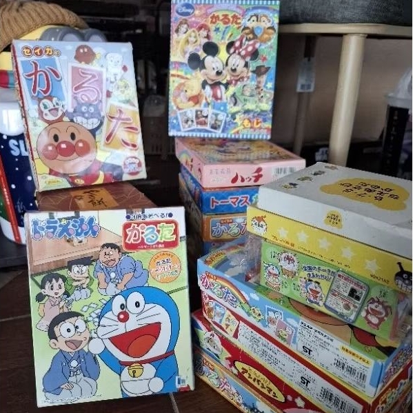 Caruta Card Karuta Japanese Poems Anpanman Doraemon Thomas Disney Train ...