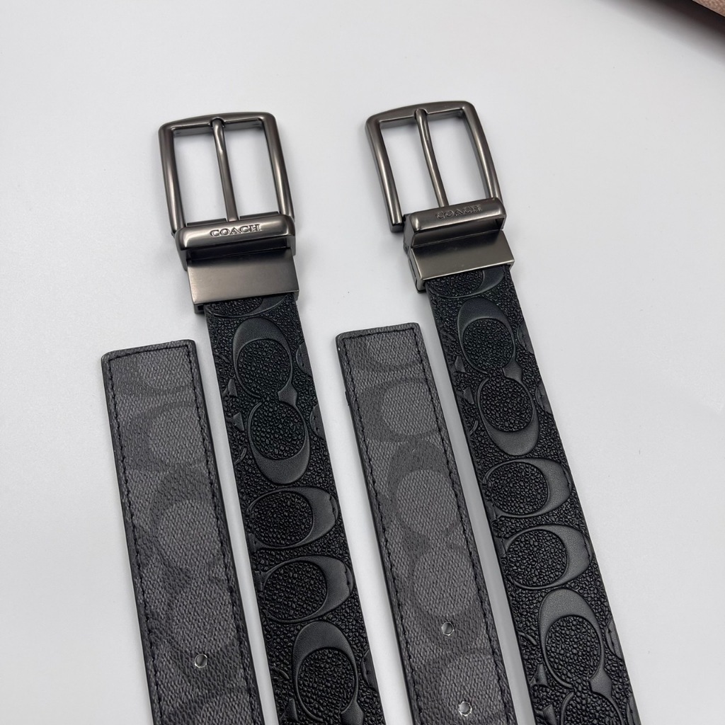 coach Leather Belt Can Be Worn By Both Men And Women To Work Wear ...