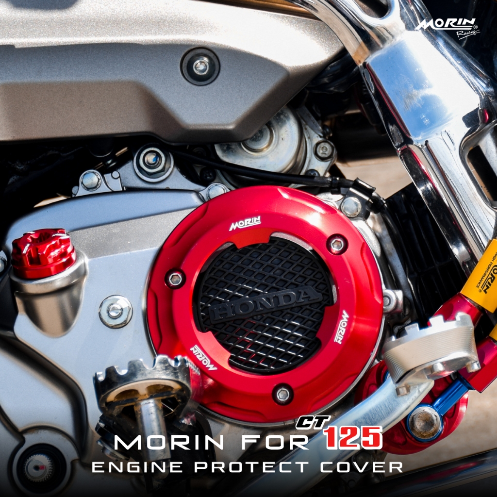 MORIN Right Engine Cover CNC HONDA CT125 DAX125 MONKEY125 Original 1 ...