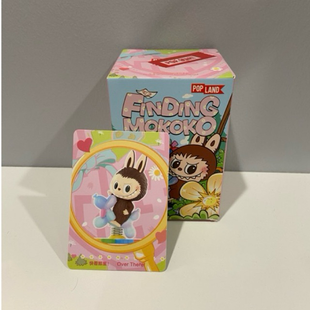 Split Pop Land-Finding Moko series Over There! (Labubu) Check Card Not ...