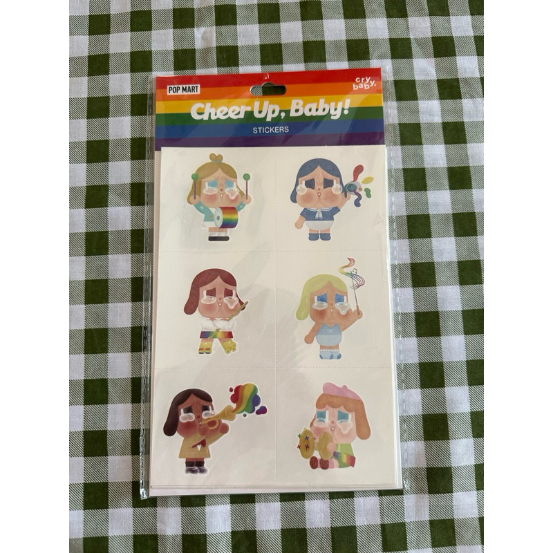 Crybaby Popmart Sticker From Shop | Shopee Malaysia