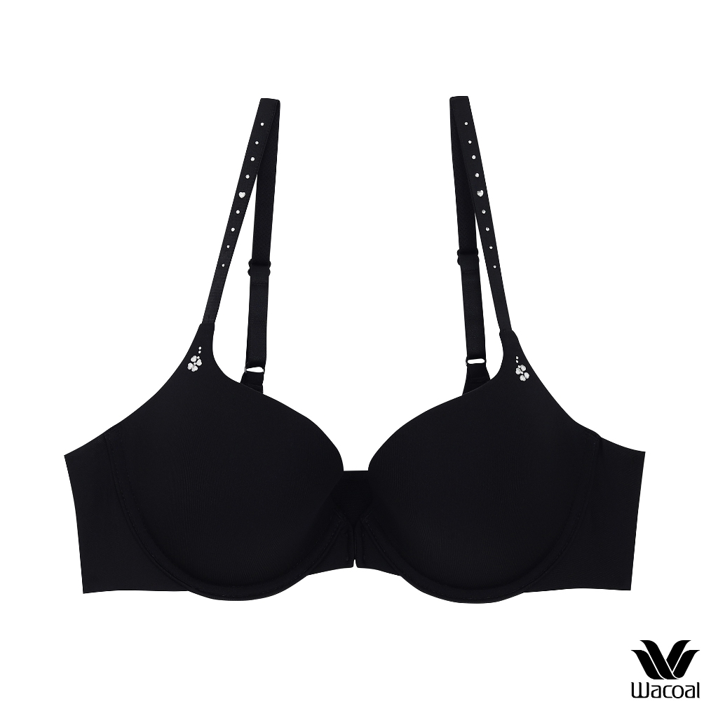 Wacoal Bra With Thin Sponge 15 Mm Model WB5P90 Black (BL) | Shopee Malaysia