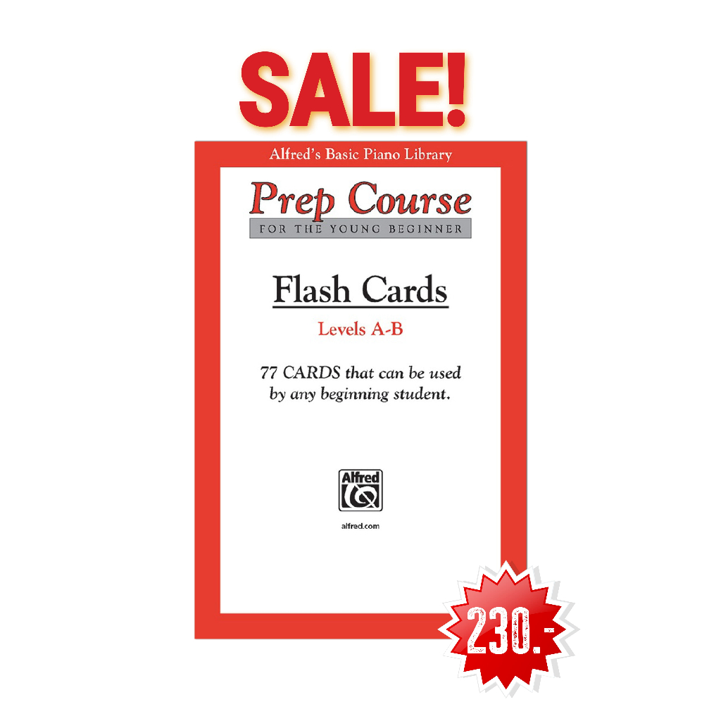 Alfreds Basic Piano Prep Course Flash Cards Levels A B | Shopee Malaysia