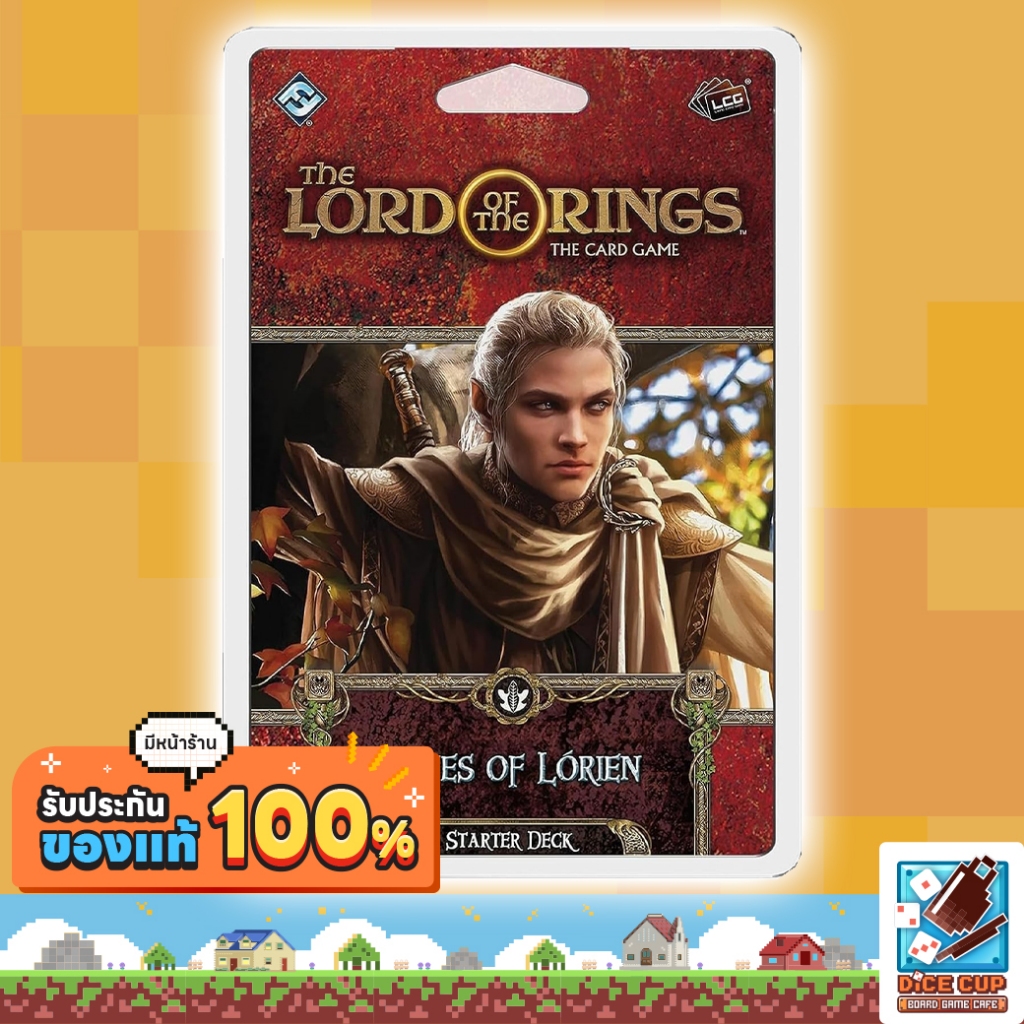 The Lord of The Rings The Card Game Elves of Loreen STARTER DECK Board ...
