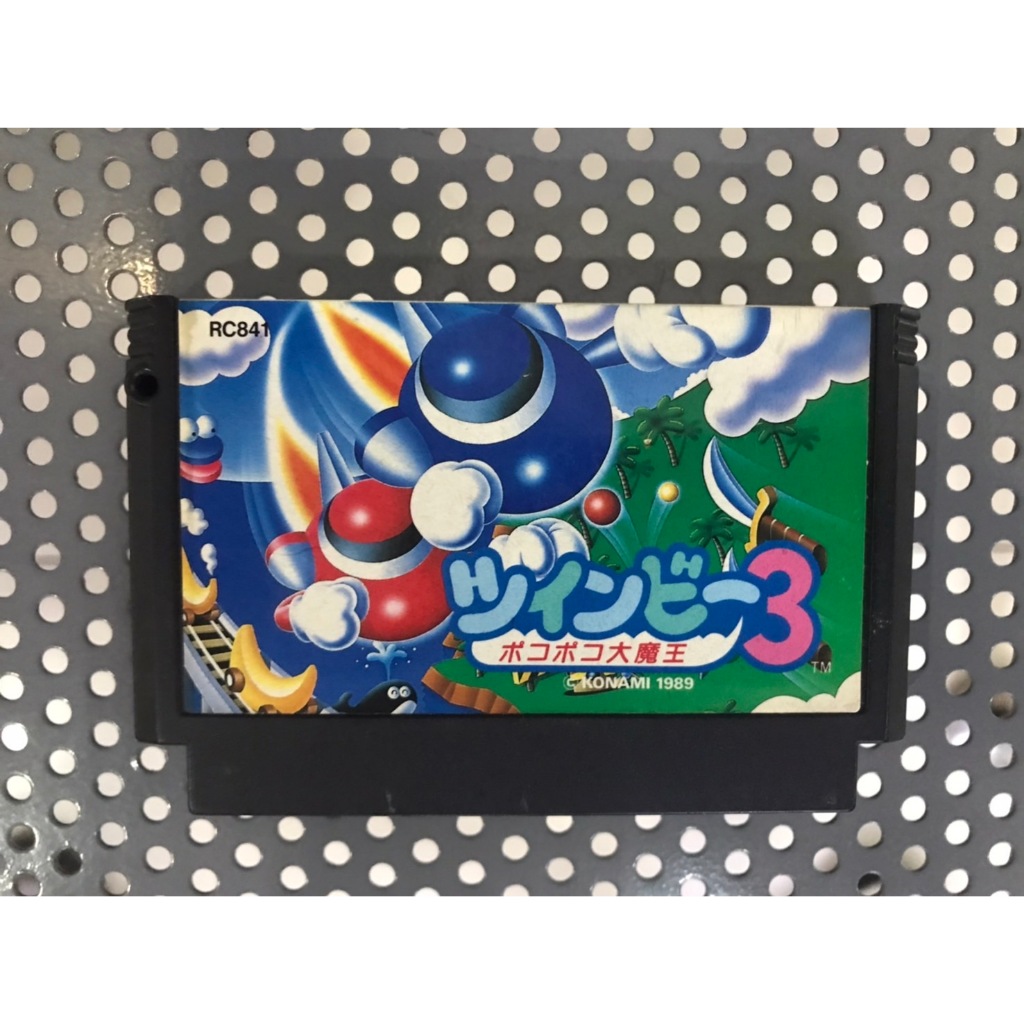 Original Cartridge (FC)TwinBee 3: Poko Dai Maou (Japan) (RC-841 ...