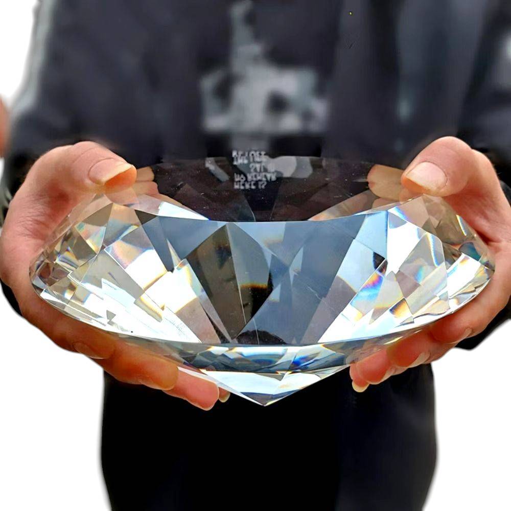 Crystal Diamond 100 mm. Decorative Display Stand (DC101) | Shopee Malaysia