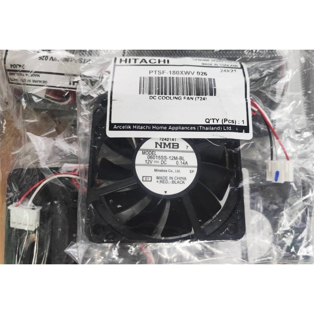 PTSF-180XWV * 026 HITACHI Washing Machine FAN Genuine DC Company ...