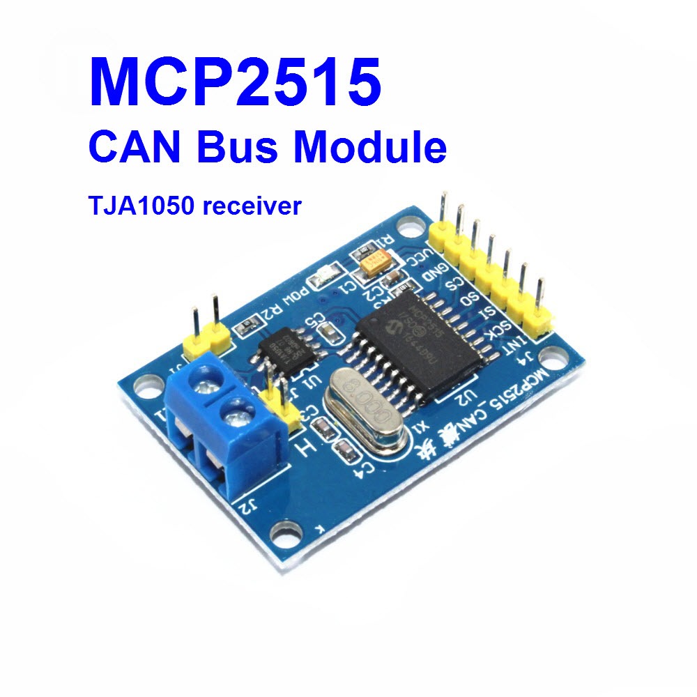 MCP2515 CAN Bus Module TJA1050 receiver SPI For PIC ARM AVR Arduino | Shopee Malaysia
