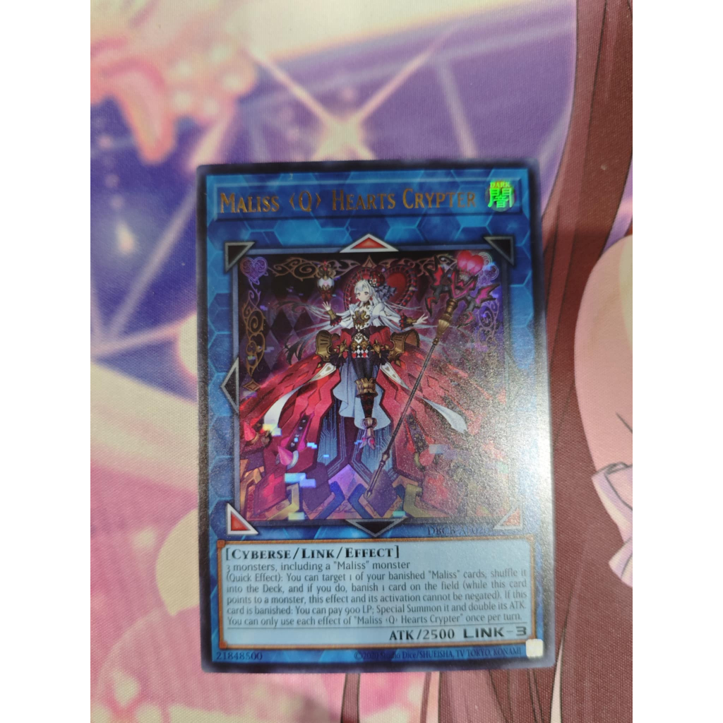 Yugioh Asia-Eng DBCB-AE020 Maliss Hearts Crypter (UR) | Shopee Malaysia