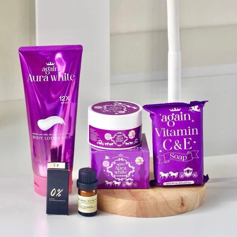 (Separate) Taro Cream Lotion Dose Soap Again Aura White | Shopee Malaysia