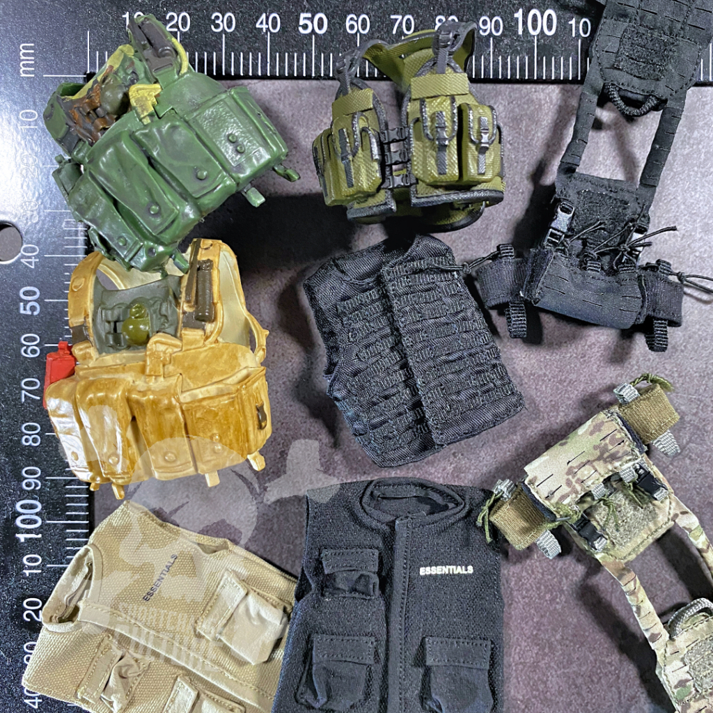 1/12 scale Vest and Body Armor for 1/12 Figures and 1/12 figure ...