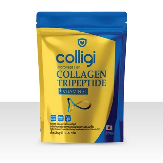 Amado Colligi Collagen Tripeptide Plus Vitamin C [100g] | Shopee Malaysia
