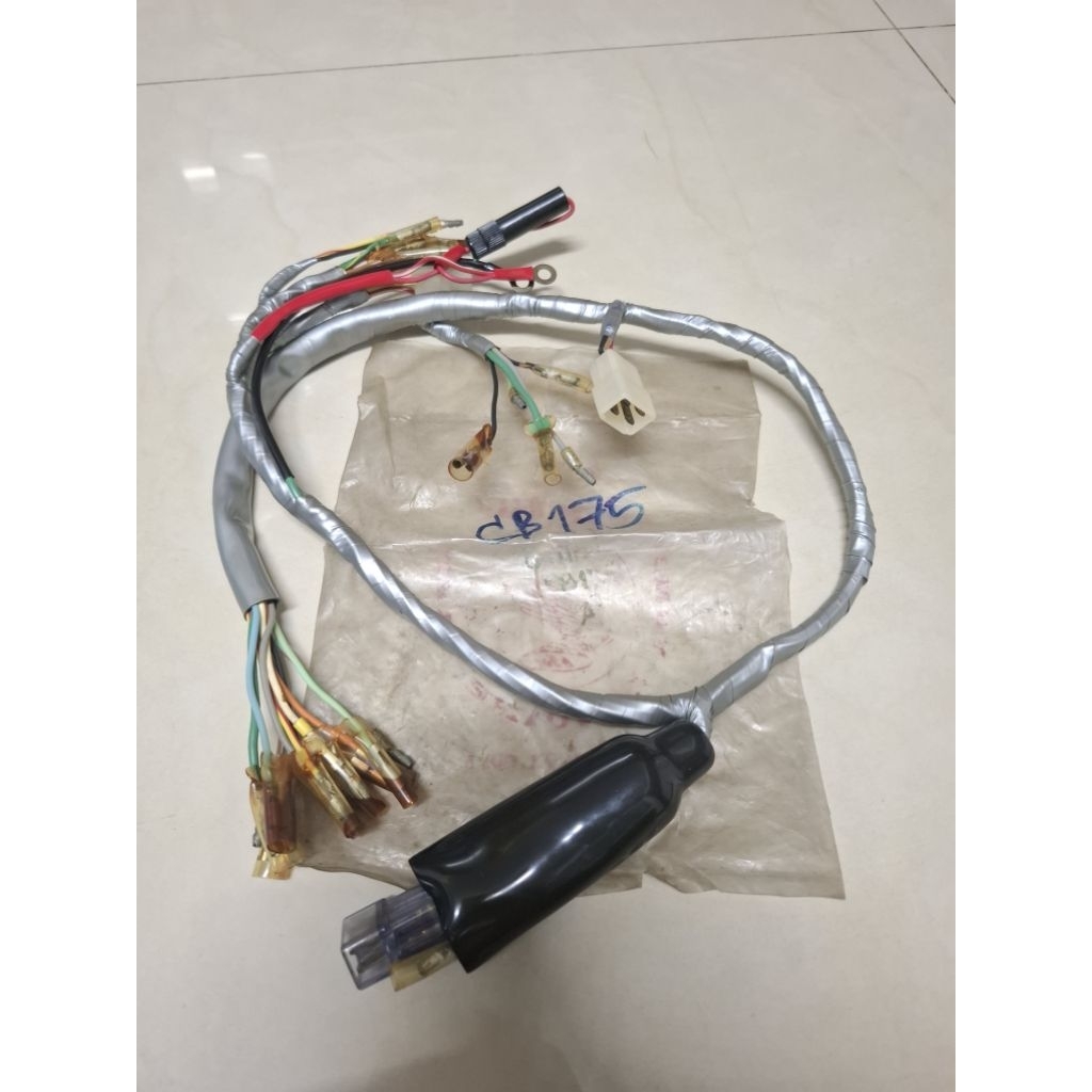 Wiring Set Honda CB175K0-CL175K0 Japan New Old Thick Cord Storage Good ...