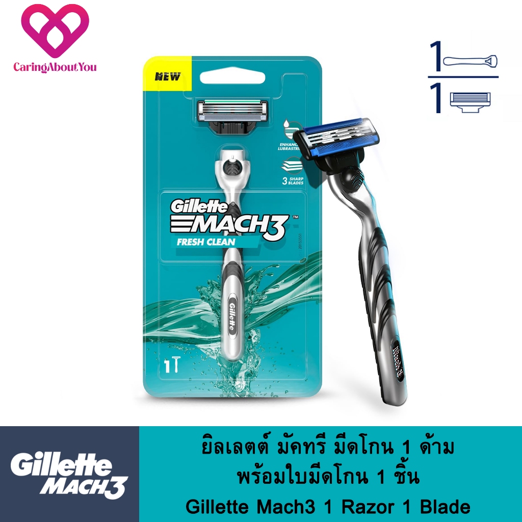 GILLETTE Mach3 New Shaving Razor Mach Tree | Shopee Malaysia