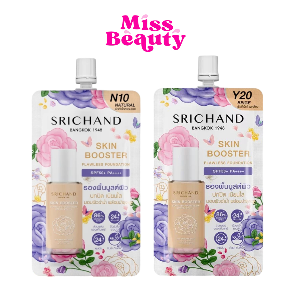 (Sachet) SRICHAND SKIN BOOSTER FLAWLESS FOUNDATION Spf 50+ Pa ++++ 6 Ml. | Shopee Malaysia