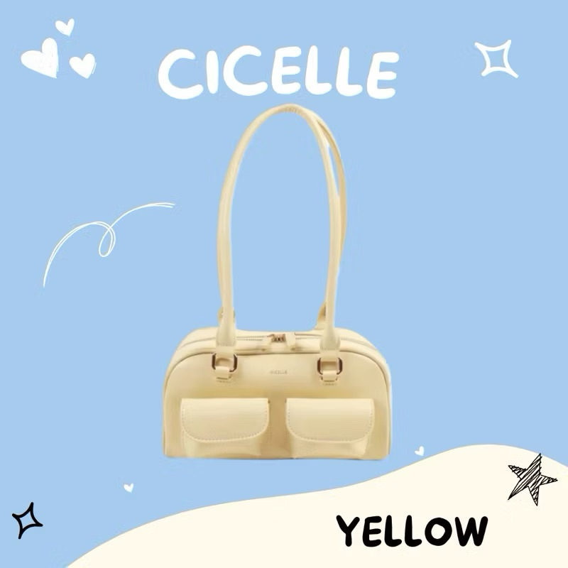 CICELLE Brand Korean Bag (Cazel) Yellow | Shopee Malaysia