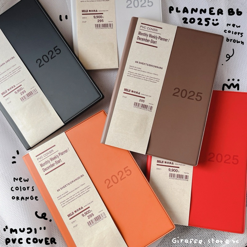 PLANNER MUJI 2025 | Shopee Malaysia