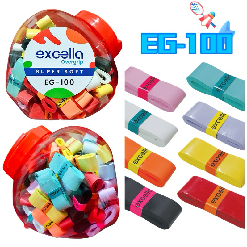 Quick Delivery Excella EG-100 Super Soft Grip Wrap Badminton Racket ...