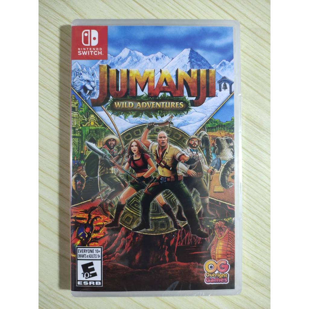 (Hand 1) Nintendo Switch-Jumanji Wild Adventures (us) | Shopee Malaysia