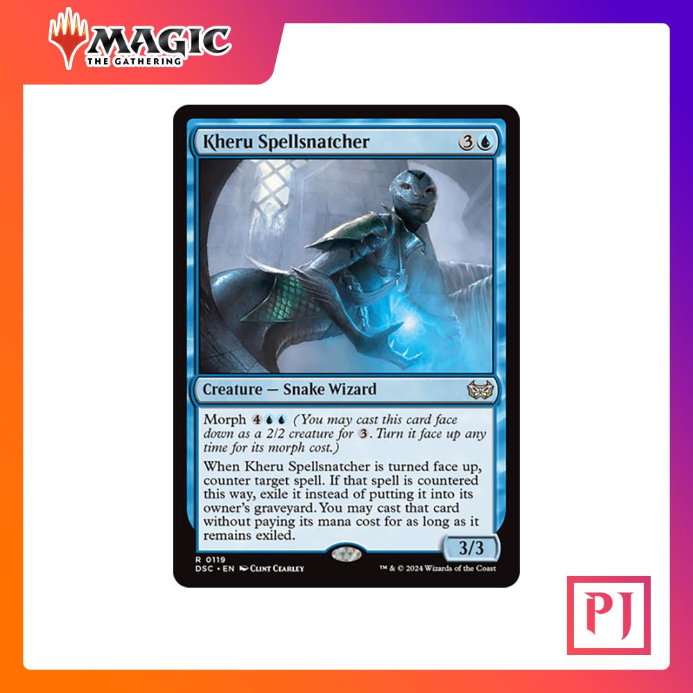 [MTG] Kheru Spellsnatcher [DSC] [BLUE] [RARE] [NORMAL] [ENG] (Magic Card/Magic the Gathering ...
