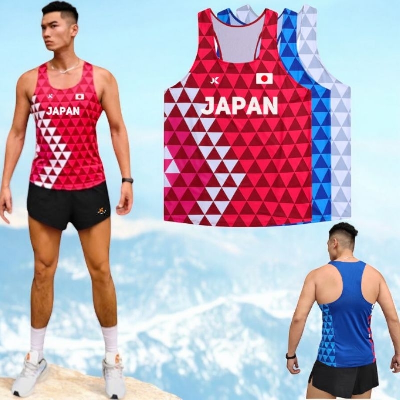 Running Tshirt Shape Elite Japanese Graphic Pattern | Shopee Malaysia