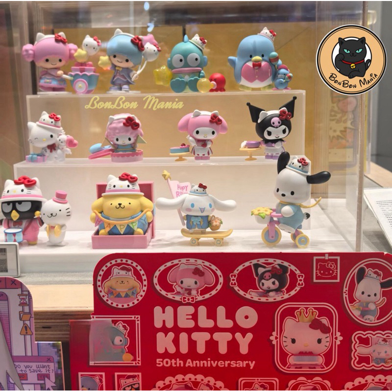 [Random Design-Choose You]POPMART Sanrio Hello Kitty 50th Anniversary blind box set | Shopee ...
