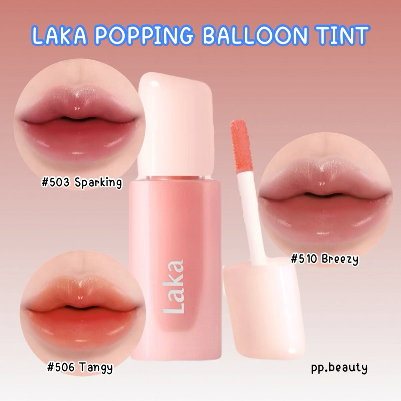 (328.- Rest When Enter The Code) Laka Popping Balloon Tint Lip Full | Shopee Malaysia
