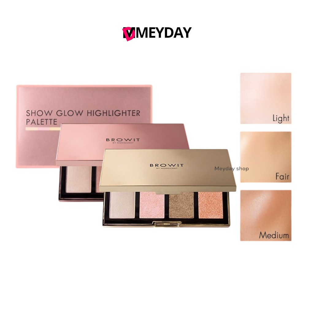Browit Show Glow Highlighter Palette Volume 4g | Shopee Malaysia