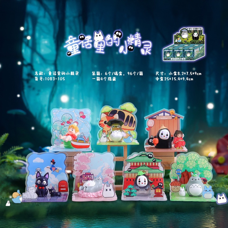 Model: TOTORO Blind Box (Acrylic Scene Provided) | Shopee Malaysia
