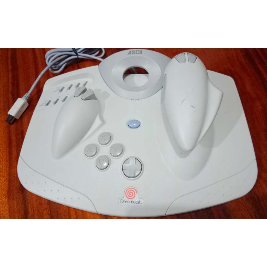 Dreamcast-Rare Sega ASCII Mission Stick ASC-1305MS Controller Pad ...