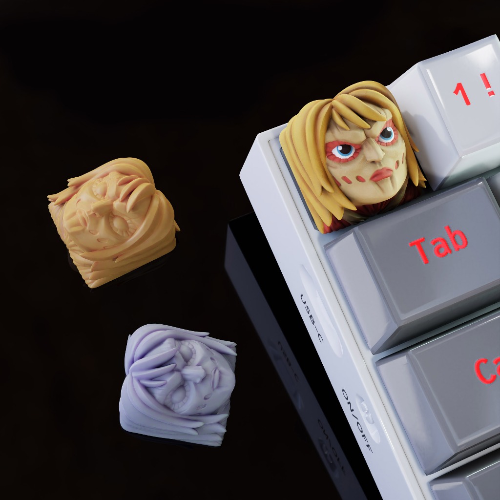 Female Titan- Keycap 3D for mechanical keyboard | Shopee Malaysia