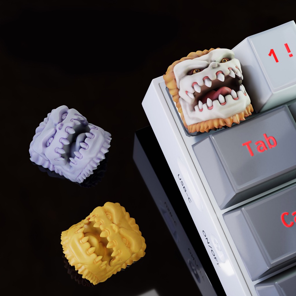 Jaw Titan-Keycap 3D for mechanical keyboard | Shopee Malaysia