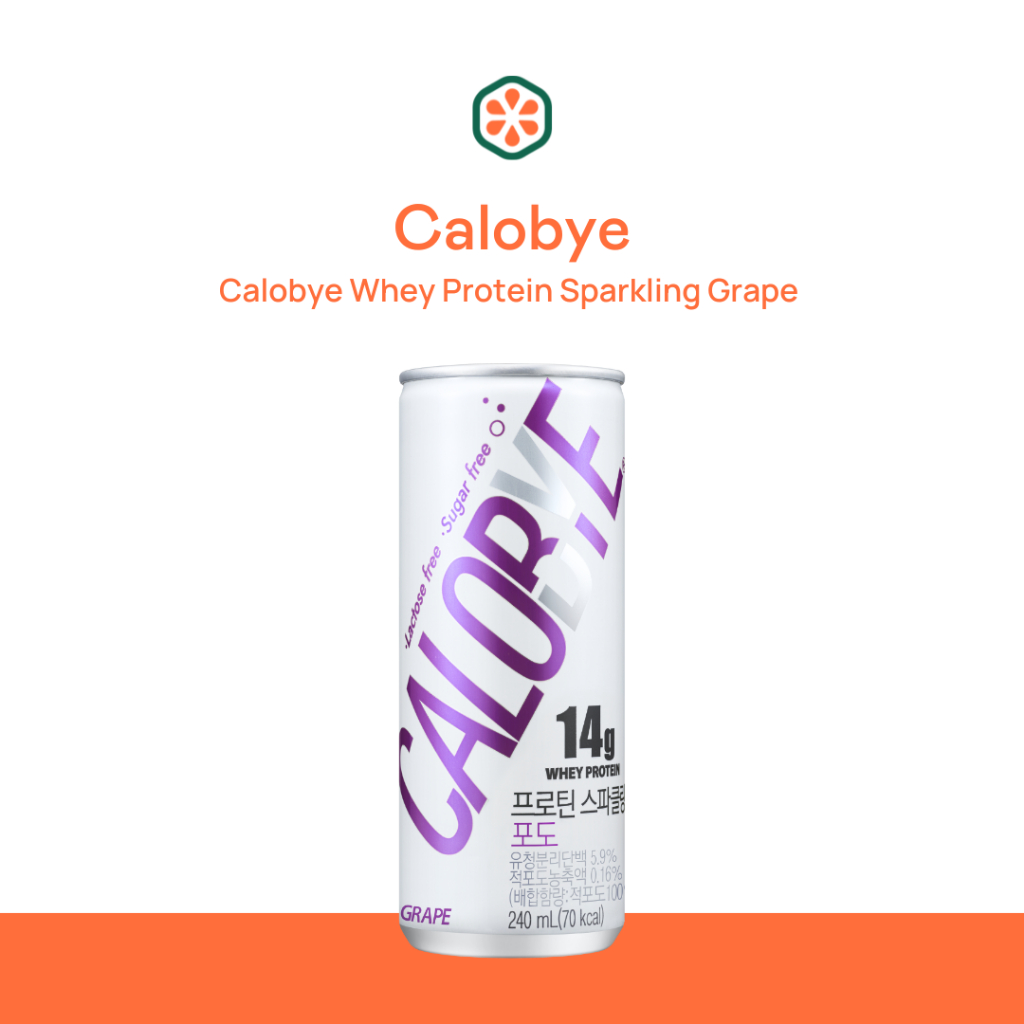 Calobye Whey Protein Sparkling Grape Flavor 240 Ml. | Shopee Malaysia