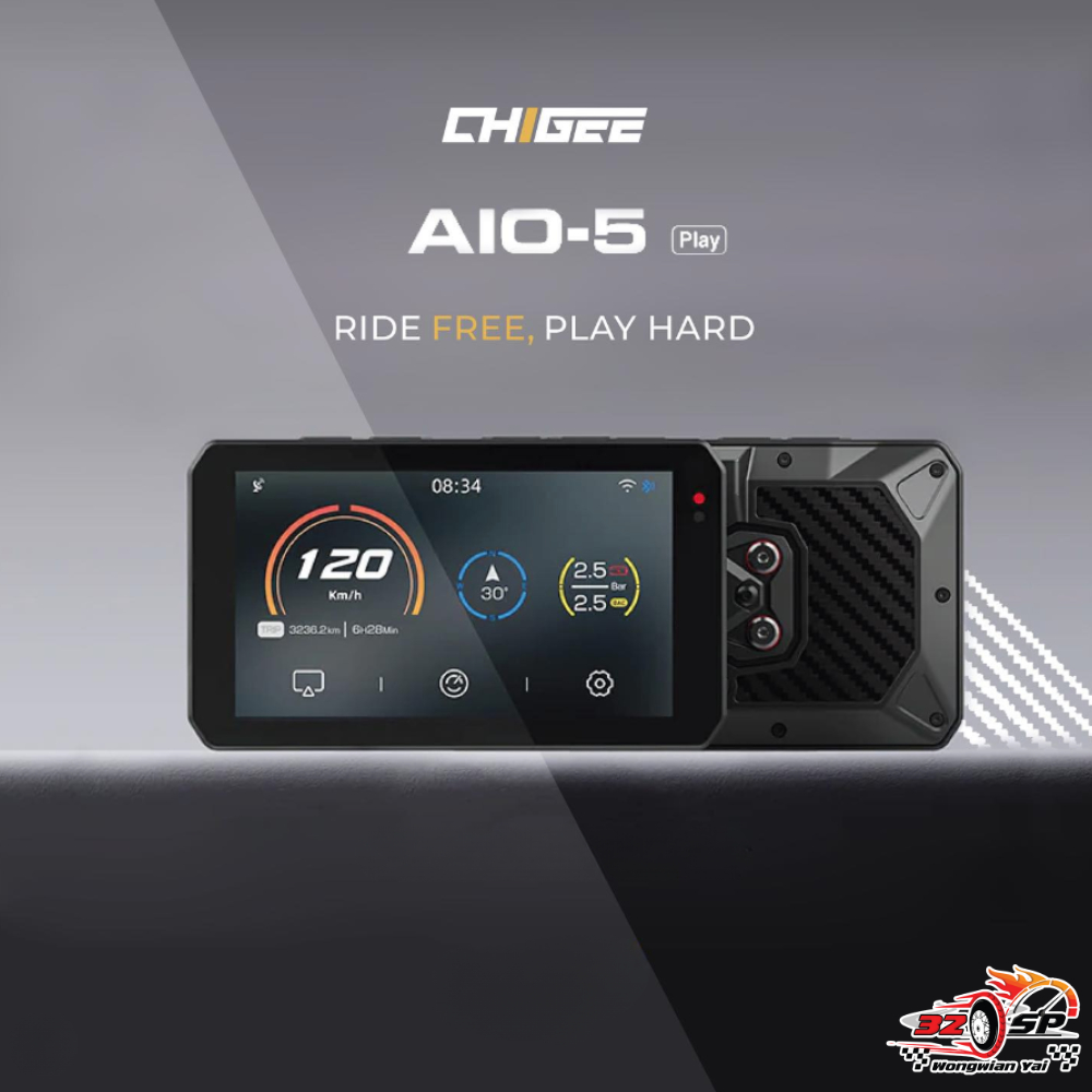Motorcycle Navigation Screen Chigee AIO-5 Play !! Fast Delivery ...